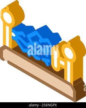 electromagnetic device isometric icon vector illustration Stock Vector ...