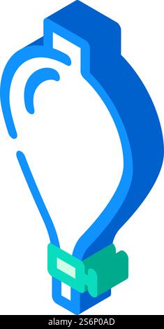 dividing funnel lab tool isometric icon vector illustration Stock ...