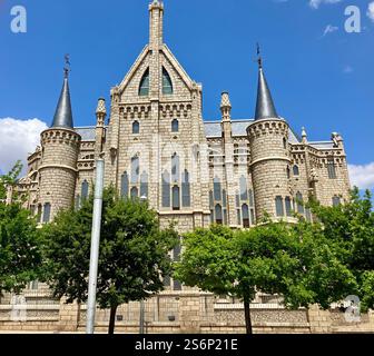 The Episcopal Palace of Astorga is a building designed by the Spanish ...