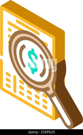 Puzzle Research isometric icon vector illustration Stock Vector Image ...