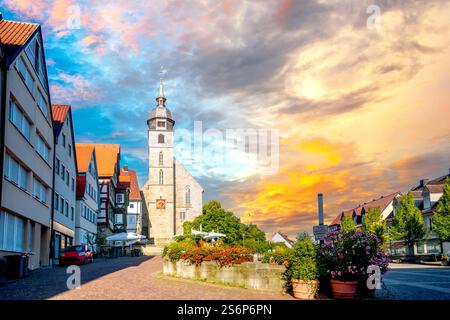 Old city of Boeblingen, Germany Stock Photo - Alamy