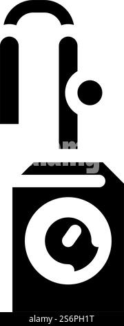 distiller equipment glyph icon vector illustration Stock Vector Image ...