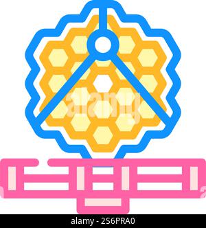 James Webb Space Telescope. Vector Stock Vector Image & Art - Alamy