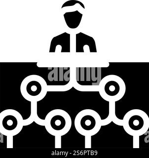 benefit passive income infographic glyph icon vector. benefit passive ...