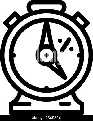 searching for discounts line icon vector illustration Stock Vector ...