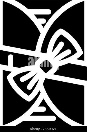 balloons wedding day decoration glyph icon vector illustration Stock ...