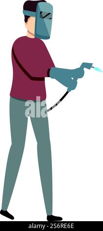 Work realization icon cartoon vector. Self confidence. Career ...