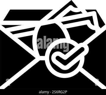 bribe compliance glyph icon vector illustration Stock Vector Image ...