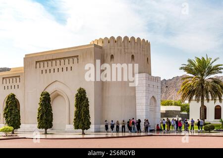 Government Buildings, Al Alam Palace, Muscat, Muscat, Oman, Arabian ...