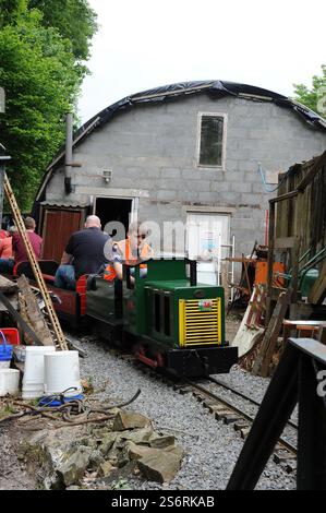 Miniature Railway at Llwyfan Cerrig Stock Photo - Alamy