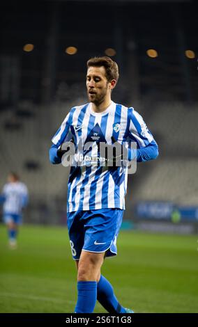 Jessy Benet (8 Grenoble) in action during the French Second Division ...