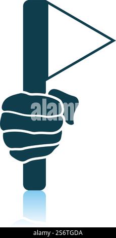 Labor Day Icon. Shadow Reflection Design. Vector Illustration Stock ...