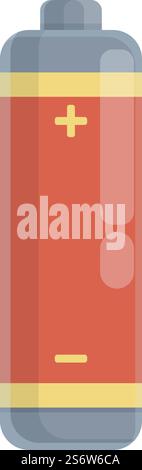 Vaper battery icon cartoon vector. Vape bottle. Liquid smoke Stock ...