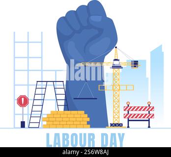 Happy Labor Day from People of Various Professions, Different ...