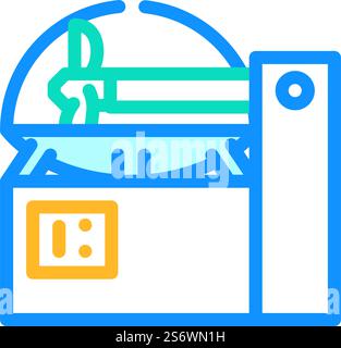 high speed cutter icon color illustration Stock Vector Image & Art - Alamy