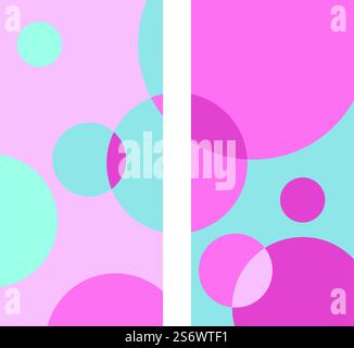Abstract round geometrict background template Stock Vector Image & Art ...