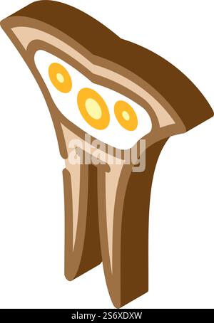 stylish hair pin isometric icon vector illustration Stock Vector Image ...