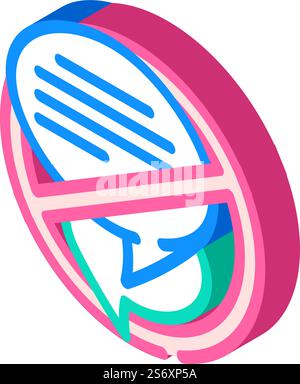 refusal to communicate in real life icon doodle illustration Stock ...