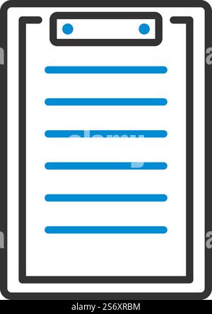 Disease History Icon. Editable Bold Outline With Color Fill Design ...