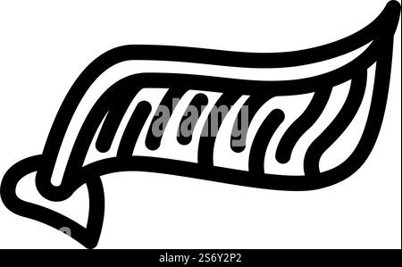 Snitch from the Harry Potter. Vector illustration in outline doodle ...