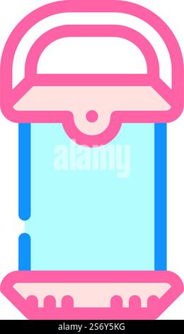 compact lamp color icon vector illustration Stock Vector Image & Art ...