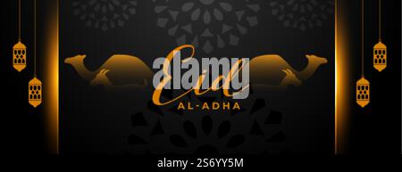 nice bakrid eid al adha festival banner Stock Vector Image & Art - Alamy
