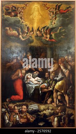 Nativity of Jesus Ercole Ramazzani Nativity of Jesus Christ Child Mary ...