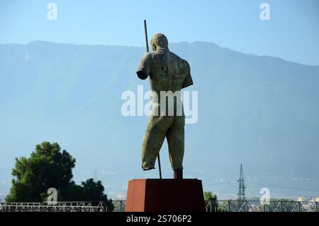 Daedalus statue, UNESCO World Heritage Site, Pompeii in the shadow of ...
