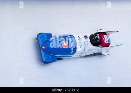 Timo Rohner, Mathieu Hersperger (Schweiz), AUT, IBSF Bob Weltcup ...