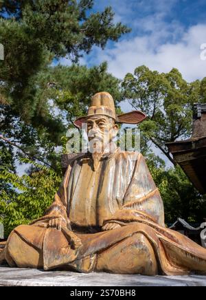 Statue of Toyotomi Hideyoshi Toyokuni Shrine Kyoto Japan Stock Photo ...