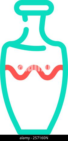 vase clay crockery icon color illustration Stock Vector Image & Art - Alamy