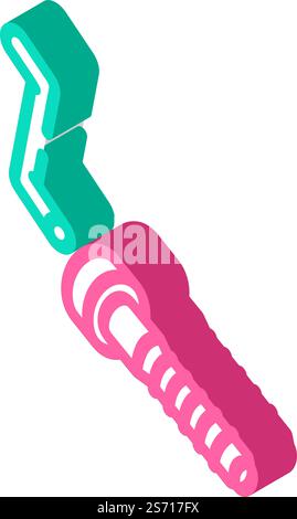 tighten screw wrench assembly furniture isometric icon vector ...
