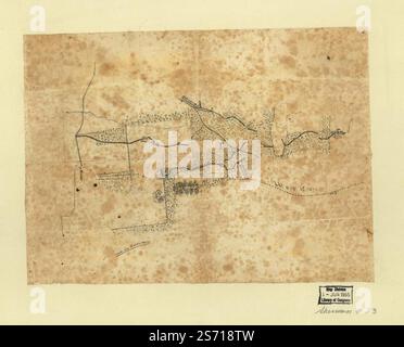 [Troop positions in Georgia]. 1864 Stock Photo - Alamy