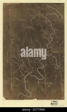 [Map of the environs of Resaca, Georgia]. 1864 by United States. Army ...