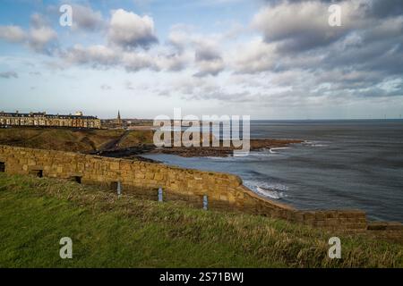 King Edwards Bay, Tynemouth, Newcastle, England Stock Photo - Alamy