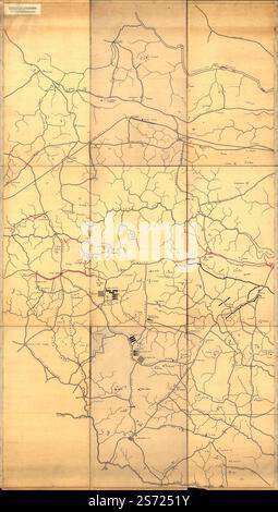 Map showing portions of the Federal and Confederate forces at the ...