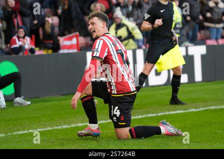 Sheffield United's Harrison Burrows celebrates scoring their side's ...