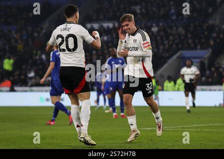 Emile Smith Rowe of Fulham goal celebration during the Premier League ...