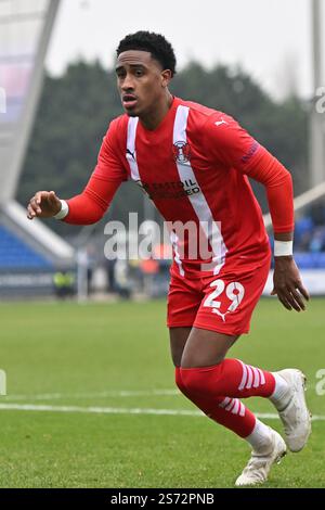 Zech Obiero #29 of Leyton Orient F.C.in action during the Sky Bet ...
