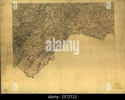Map of Fluvanna Co. Va. 1863 by Confederate States of America. Army ...