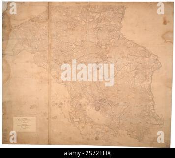 Map of Hertford and part of Northampton and Bertie counties, N.C ...