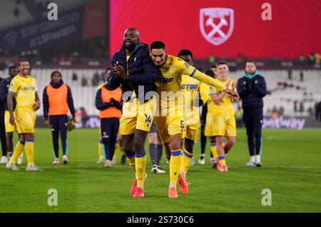 Maxence Lacroix (5 Crystal Palace) celebrate winning the Premier League ...