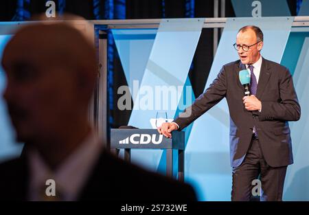 Friedrich Merz, CDU candidate for chancellor and CDU federal chairman ...