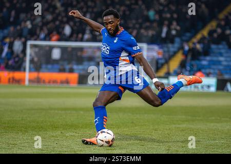 Manny Monthe of Oldham Athletic during the Emirates FA Cup First Round ...