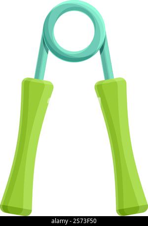 Weight hand grip icon cartoon vector. Arm gym. Training exercise Stock ...