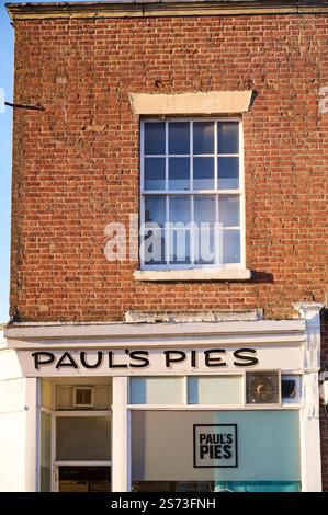 Paul's pies in Preston,UK Stock Photo - Alamy
