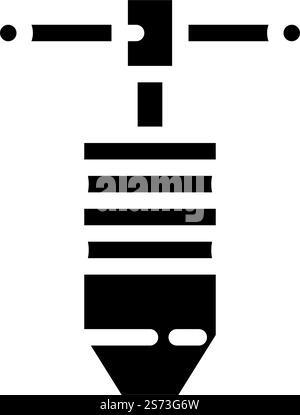 tap wrench glyph icon vector illustration Stock Vector Image & Art - Alamy