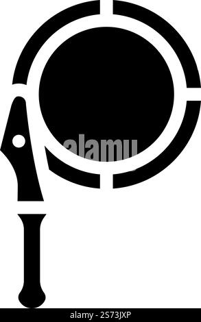 oil filter wrench glyph icon vector illustration Stock Vector Image ...