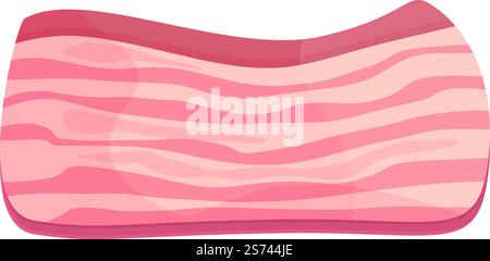 Lard icon cartoon vector. Pork meat. Raw beef Stock Vector Image & Art ...