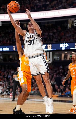 Vanderbilt guard Chris Manon (30) celebrates during the second half of ...